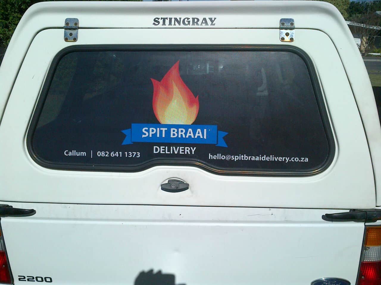 Spit Braai Delivery car branding - Exciting times!